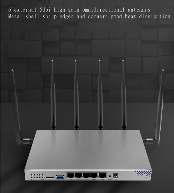 OEM Wifi Router Gigabit 3G&4G With SIM Card MT7621 4G Lte Router ...