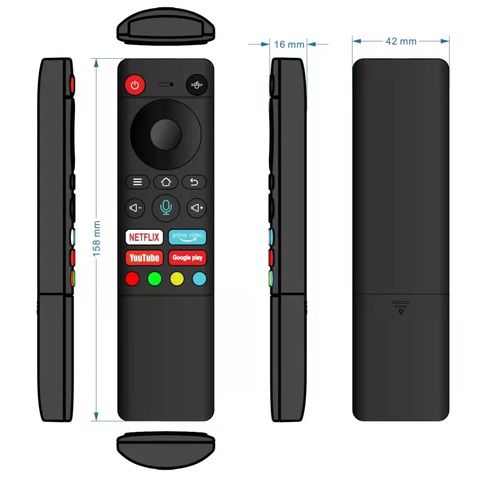China TV remote control ,2.4G RF or bluetooth optional on Global ...