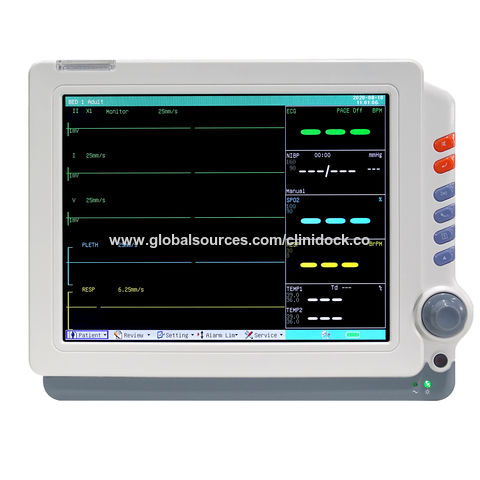 China Hospital ICU cheap patient monitor multiparameter touch screen ...