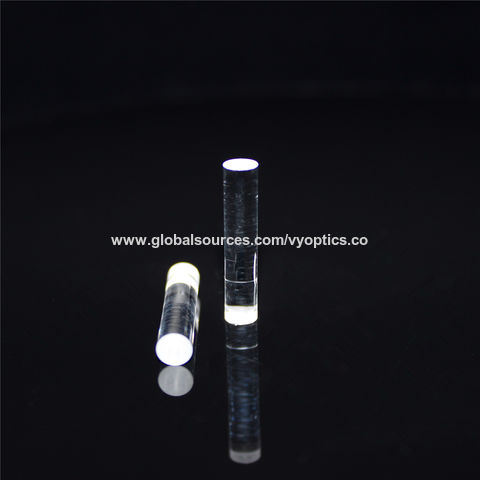 China Optical Quality Micro Sapphire Crystal Cylinder Rod Lens on ...