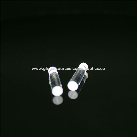 China Optical Quality Micro Sapphire Crystal Cylinder Rod Lens on ...