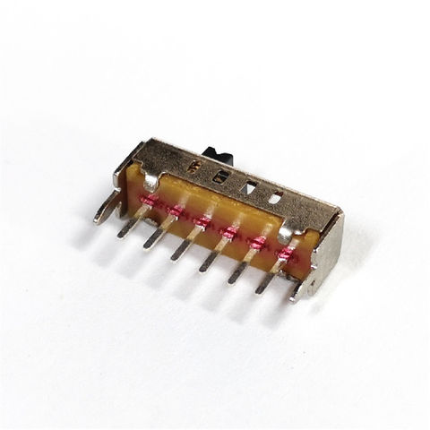 China Slide switch, single pole four throw 4 position 1p4t DC50V Panel ...