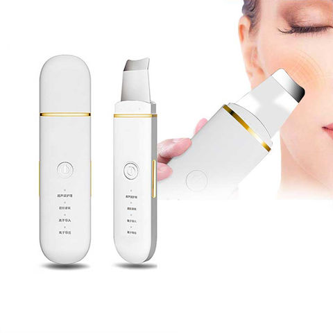 China Deep clean facial skin scraper electric ultrasonic skin scrubber ...