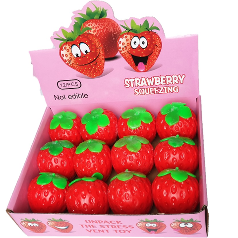 China Amazon Strawberry Fidget Toy kawaii stress relief toy baby toy ...