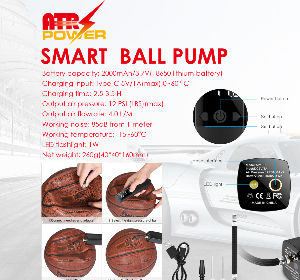 China Portable Handheld Mini Electric Football Air Pump Battery Powered ...