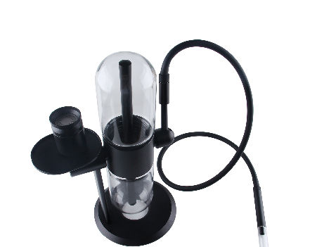 Portable 360 Gravity Bong Hookah Pipe Rotating Glass Shisha Smoking ...