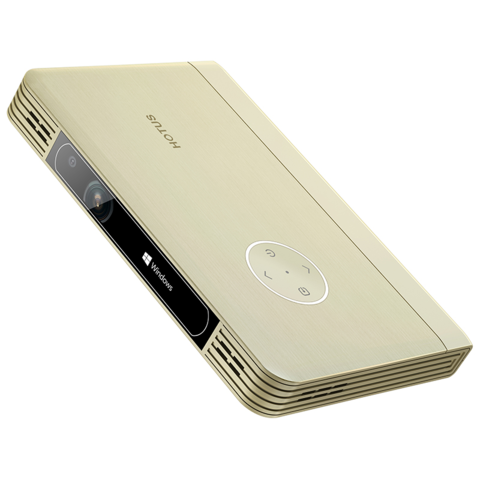 China Mini home DLP projector HD 720P autofocus built-in lithium ...