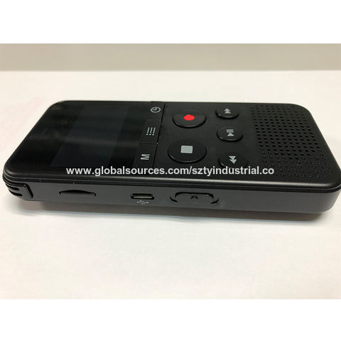 China Audio Recorder Noise Cancellation AAA Battery Voice Activated ...