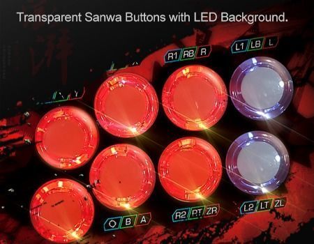 China Vewlix Style Sanwa Denshi Arcade Joystick for PS4, for Xbox ...