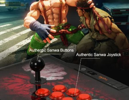 China Vewlix Style Sanwa Denshi Arcade Joystick for PS4, for Xbox ...