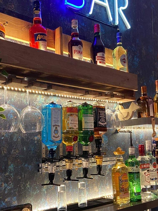 Aluminum, Plastic Bar Liquor, Beverage Dispenser, Head Hanging ...