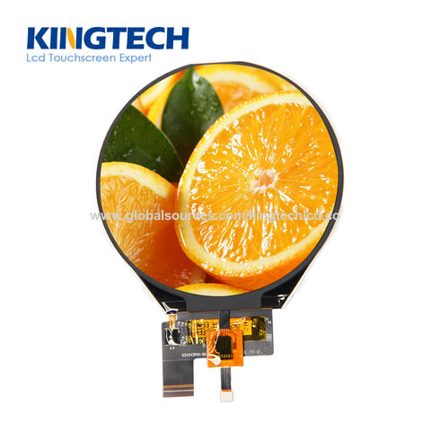 China Kingtech 3.4 inch display 800*800 MIPI ips round display touch ...