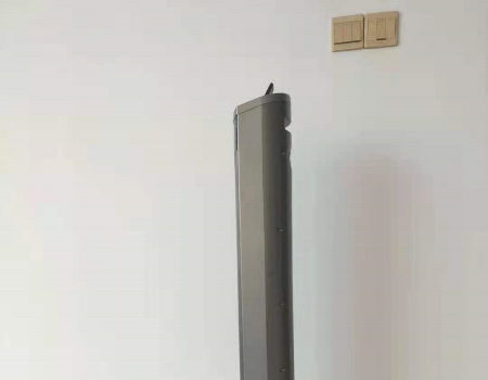 China LED display shiftable swing wind ABS bladeless cool bench Tower ...