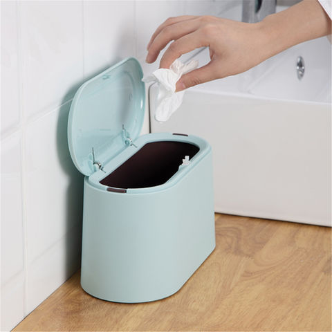 China Beautiful color Tabletop trash can on Global Sources,Desktop ...