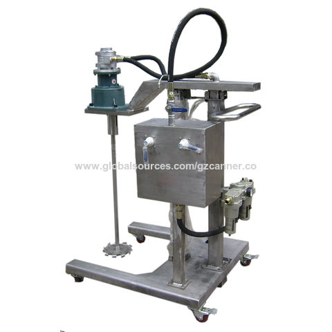China Trolley Type Air (pneumatic) Lift Mixer on Global Sources,Air ...