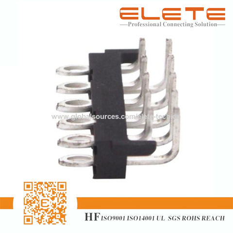 China 2.54mm solder tail pin header & press-fit headers on Global ...