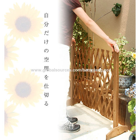 China Foldable Lattice Wooden Trellis for backyard and outdoor garden ...