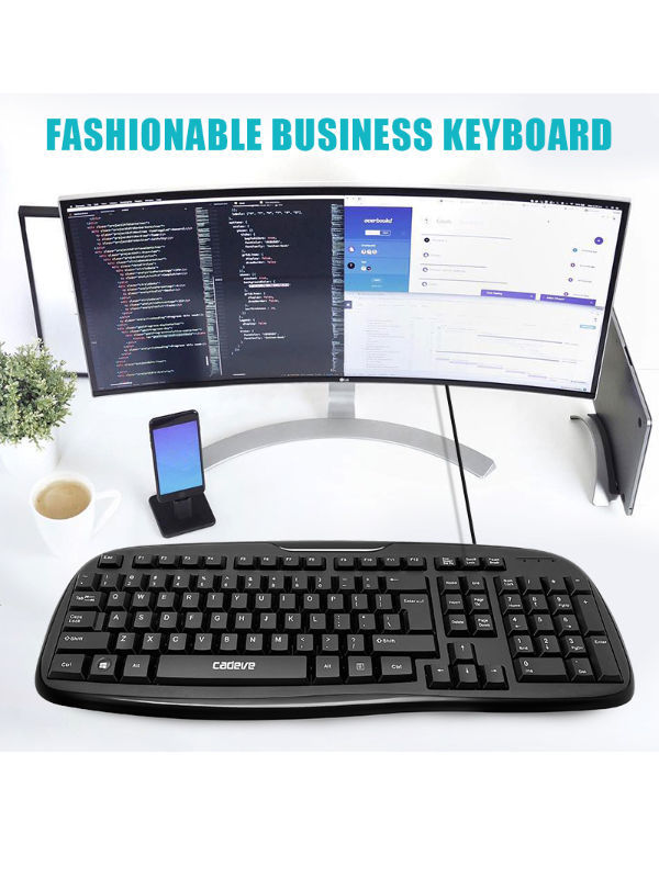 China 104 Keys Wired Office Keyboard for Office and Home on Global ...