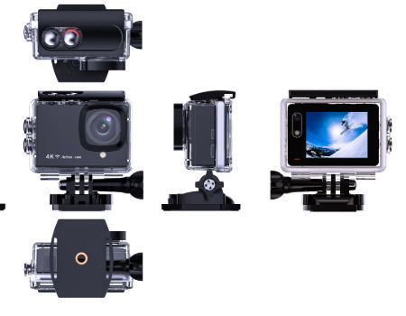 China Action Camera 4K Sport Camera 30FPS Ultra HD WiFi 170° Wide Angle ...