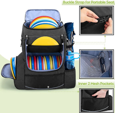 China Disc Golf Backpack,New Style Sports Pack Lightweight Polyester ...