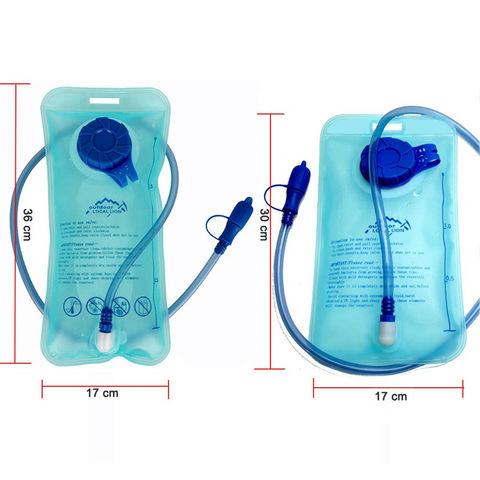 China Hydration bladder, 2L Green PEVA hydration bladder for Hydration ...