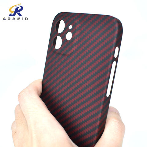 China Slim Aramid Fiber Material Phone Case For iPhone 12 Carbon Aramid ...