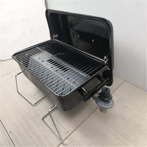 China Mini outdoor Portable tabletop camping butane bbq gas grill on ...