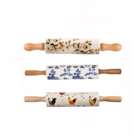 China New Products Kitchenware Ceramic wholesale Wooden Embossed ...