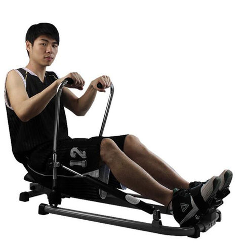 China Household multi-function hydraulic double oar rowing machine on ...