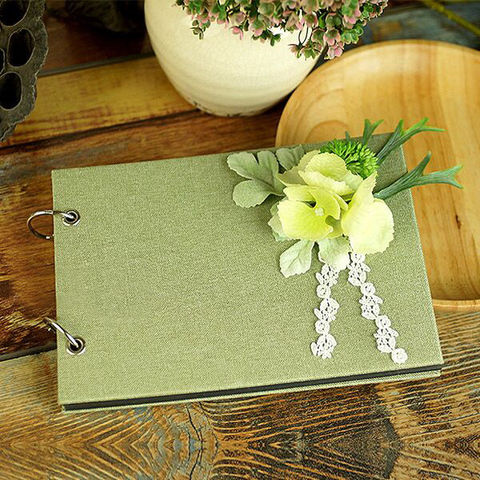 China Hot new products high quality eco-friendly fabric scrapbook on ...