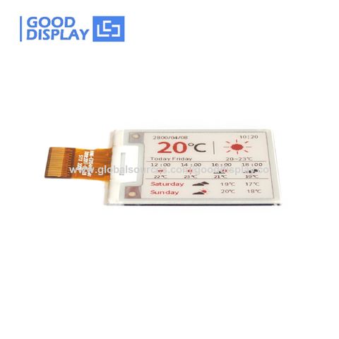 China Good Display 1.54inch Color e ink graphics display tri-color E ...