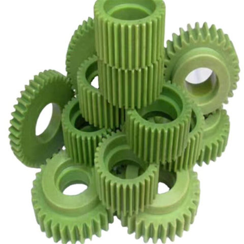 China Custom Injection Molding Small Plastic wheel spur nylon Gear on ...