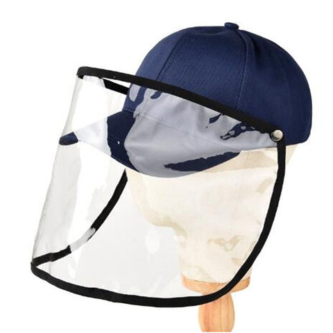 China Custom protective caps child kids baseball cap with removable PVC ...