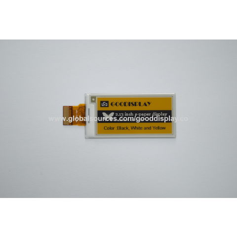 China 2.13 inch e-paper-display 250x122 SSD1680 tri-color e-ink screen ...
