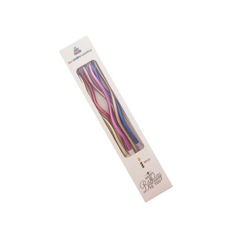 China Colorful gilded spiral Curved shape thread rotating birthday ...