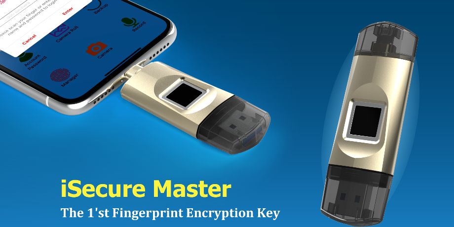 ISecure Master, APPLE iOS Fringerprint Crypto Key, security usb dongle ...
