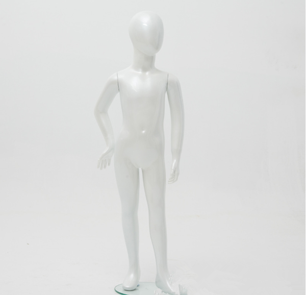 Full-body soft child models in various poses, children's clothing store ...