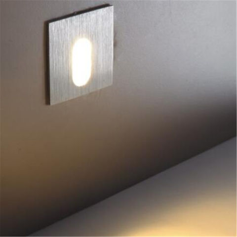 China Modern design aluminum indoor recessed wall foot lamp led stair ...