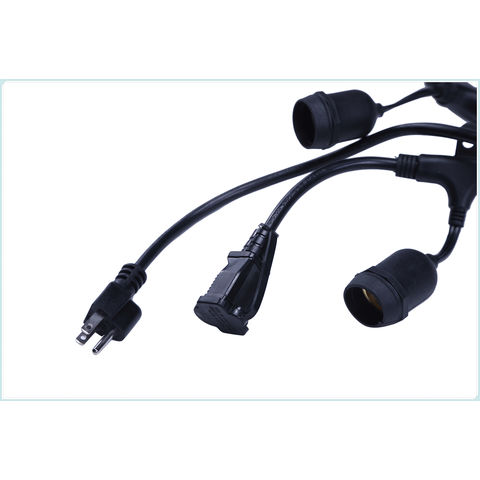 China E27 E26 Sockets Commercial Grade LED String Lights RGB ...