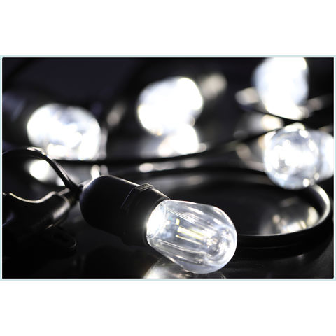 China E27 E26 Sockets Commercial Grade LED String Lights RGB ...