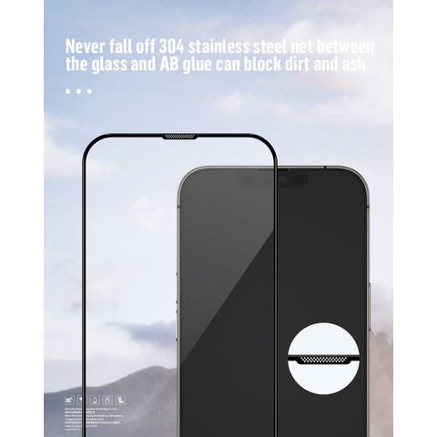 China Dust net Dust Proof Filter Tempered Glass Screen Protector for ...