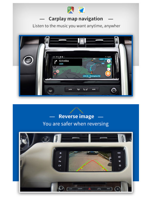 China Multimedia Wireless Apple CarPlay Android Auto Interface Box For ...