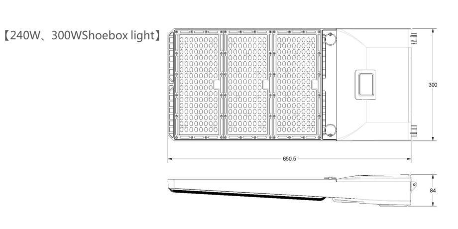 China LED street light Class I Type II shoebox Light Distribution ...