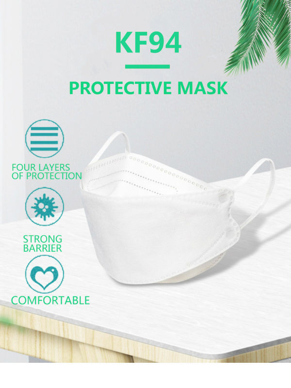 China Disposable kf94 mask color fish adult 4 layers 4ply on Global ...