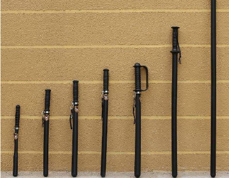 Police Self Defense Expandable Baton, metal stick police stick police ...