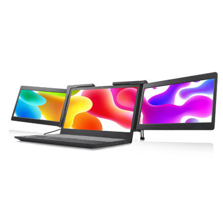 China Factory Wholesale 12 inch ips portable latpop one cable trio ...