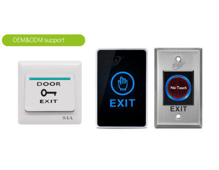 Aluminium alloy Emergency Door Release Key Switch with LED, Key Switch ...