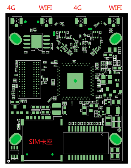Industrial Openwrt 4G LTE Wifi Module Support Cellular Network DTU for ...