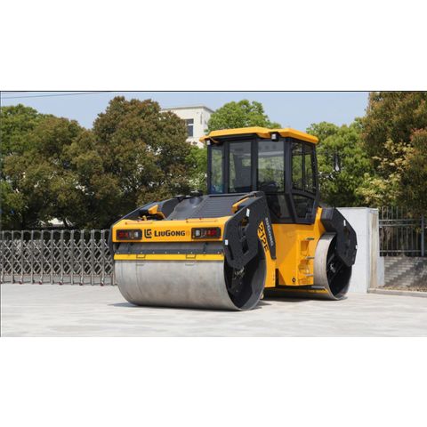 China Hydraulic 14ton Single Drum Vibratory Road Roller 6214E on Global ...