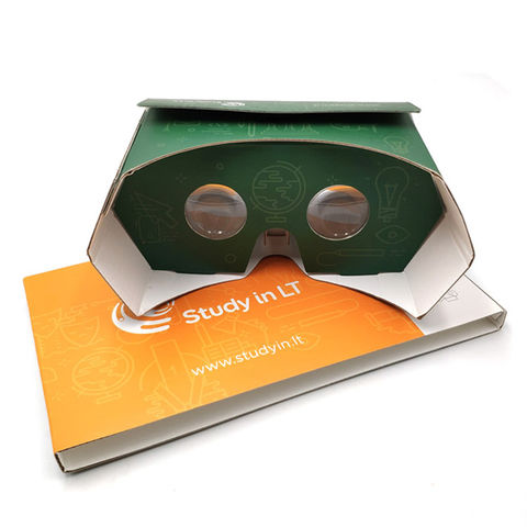 China Nice printing virtual reality viewer google 3d cardboard vr on ...